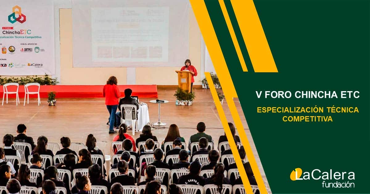 V Foro Chincha ETC despierta la curiosidad de los estudiantes ...